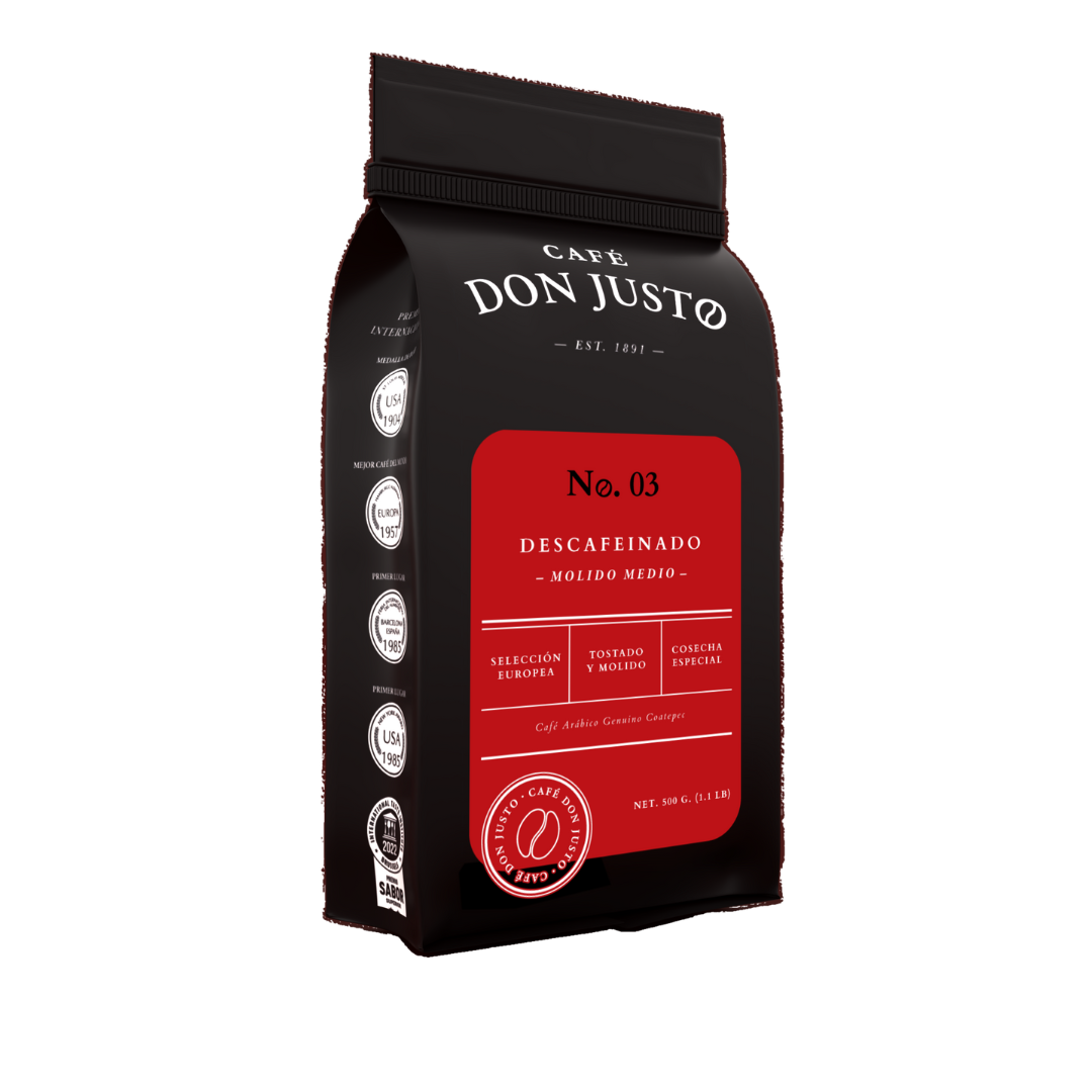 Café Don Justo No. 03 - Descafeinado Tostado Medio – Tienda Oficial ...