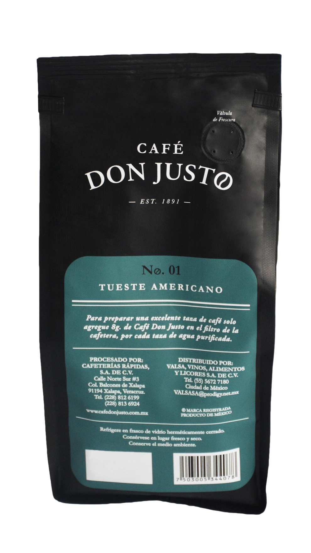Café Don Justo No. 01 - Tueste Americano Claro – Tienda Oficial Café ...